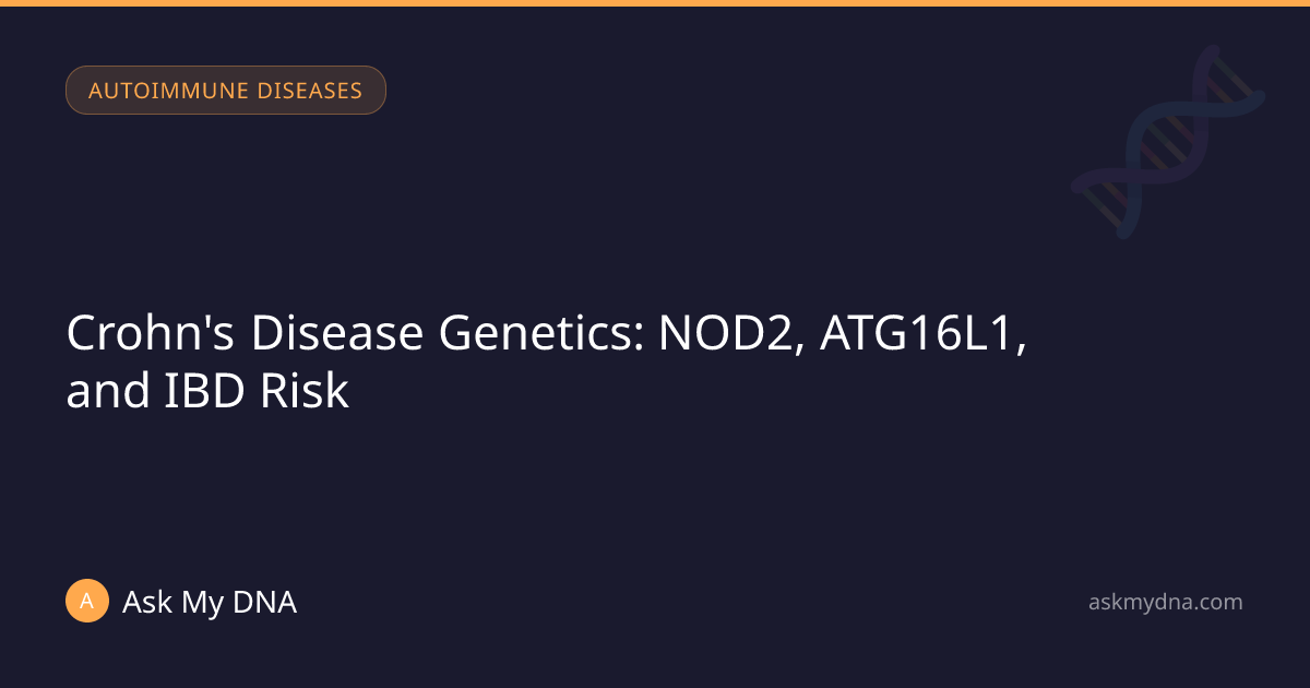 Crohn's Genetics: IBD Risk Understanding