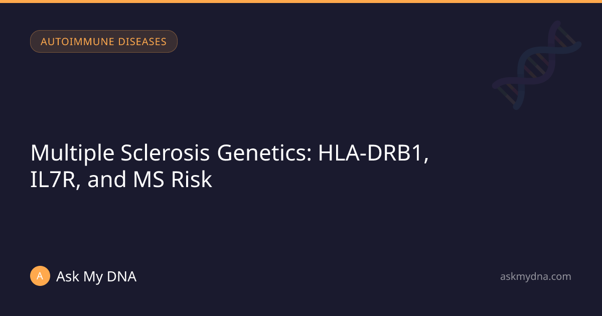 MS Genetics: Risk Understanding Guide