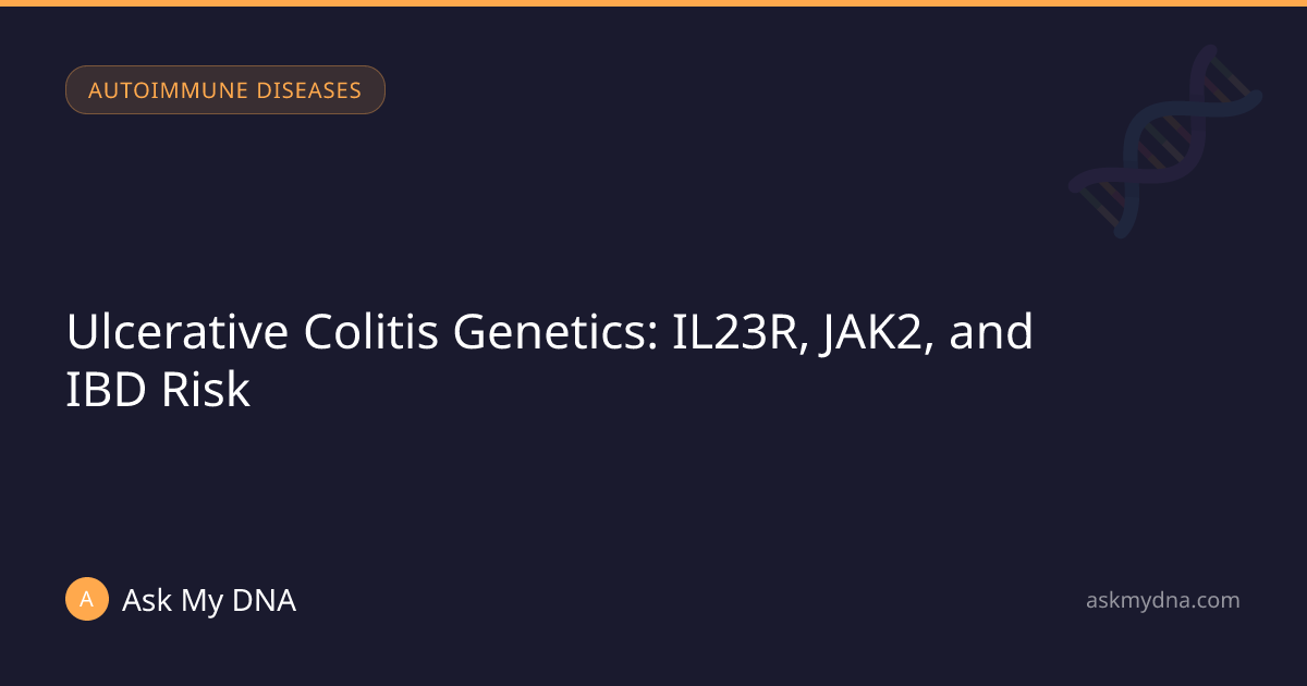 Colitis Genetics: UC Risk Management